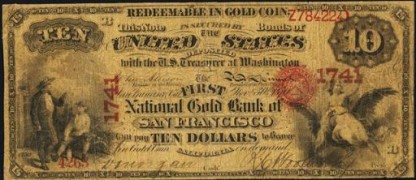 $10 National Bank Note Values - Antique Money