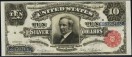 Ten Dollar Bills from The 1890s - Antique Money