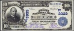 Ten Dollar Bills from The 1900s - Antique Money
