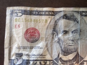 Altered Colors on United States Currency - Antique Money